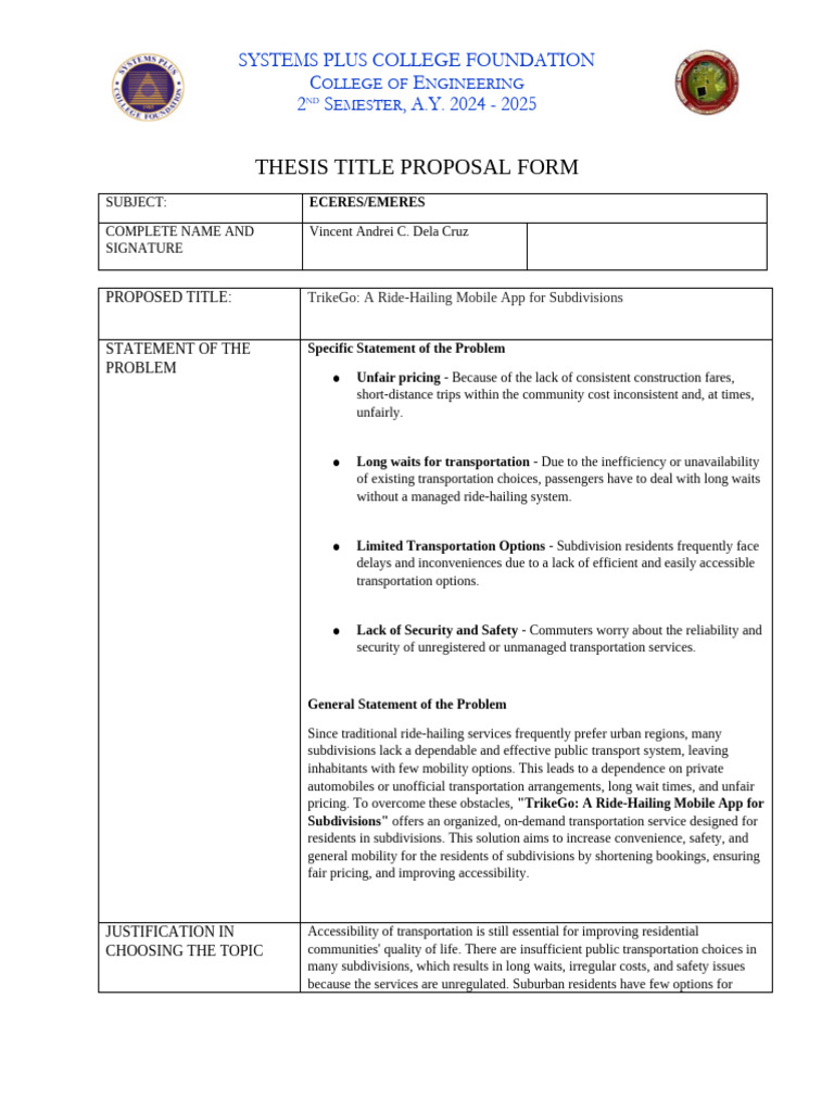 Activity 06 - Writing Title Proposal | PDF | Usability