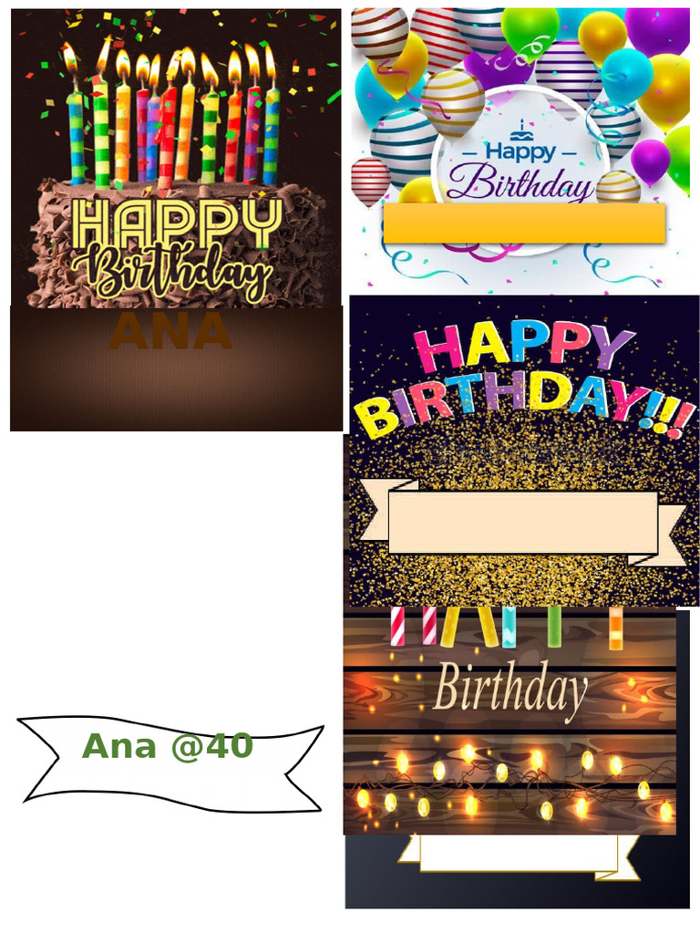 Happy Birthday | PDF