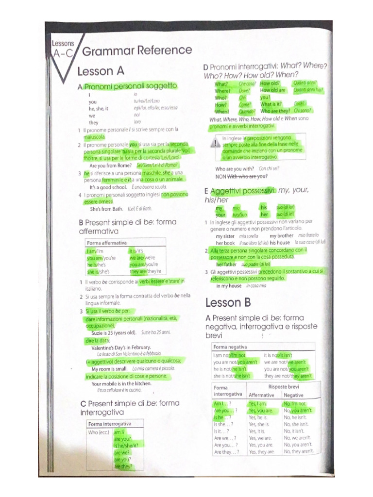 Grammar Reference | PDF