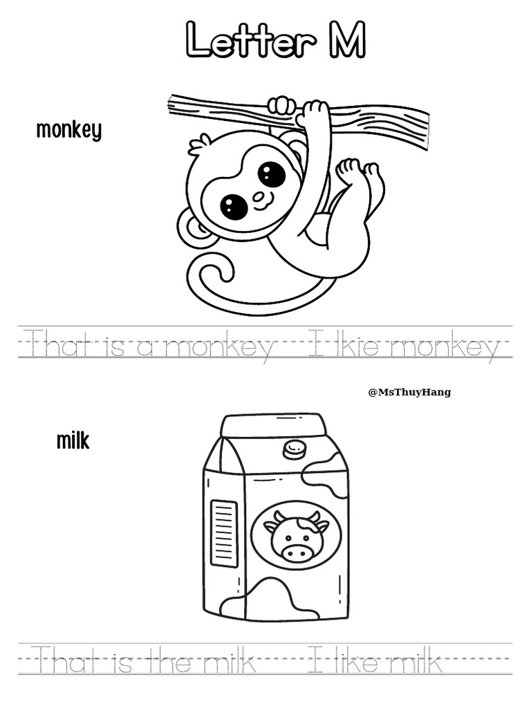 Learning Letters M, N, O Activities | PDF