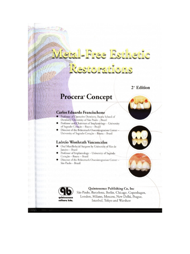 Metal-Free Esthetic Restorations | PDF