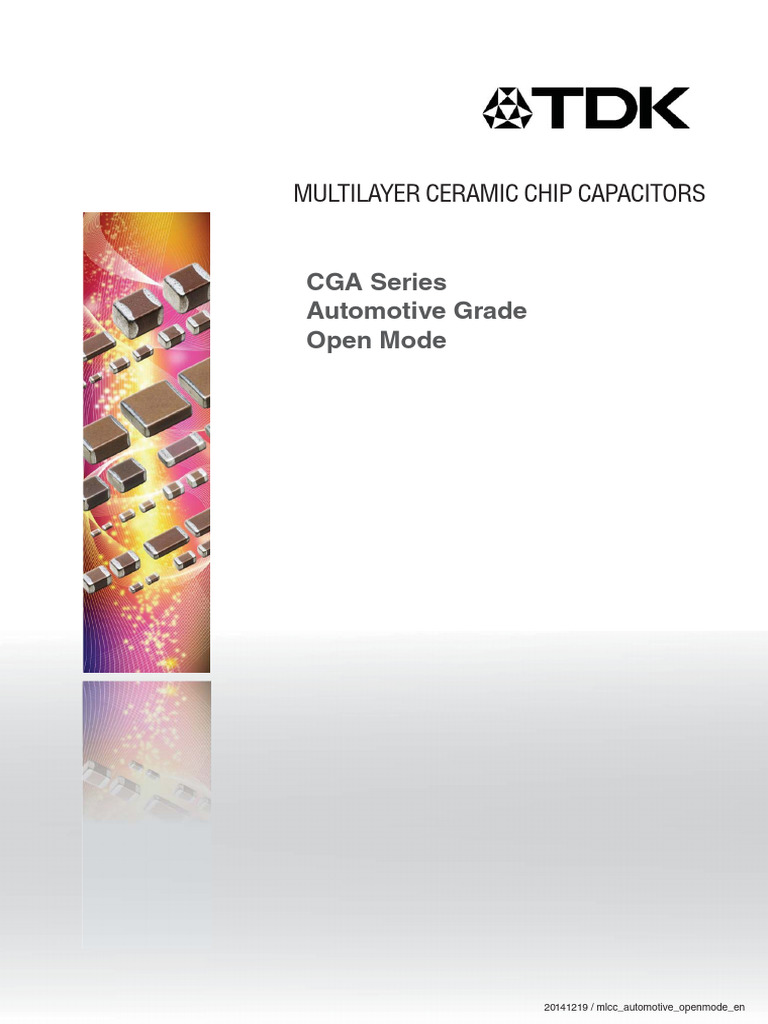 MLCC Automotive Openmode en | PDF | Electricity | Physical Quantities