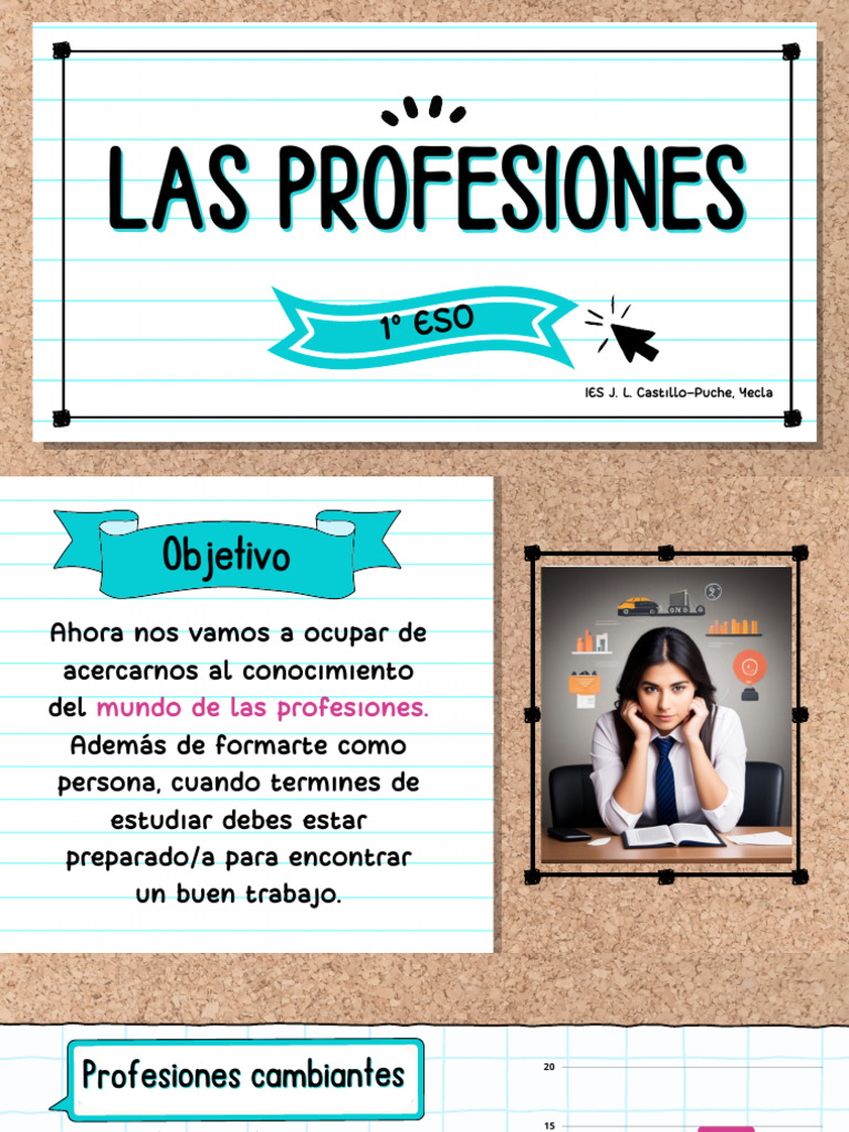 Las Profesiones 1º ESO | PDF | Aprendizaje