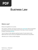 Business Law Notes | PDF