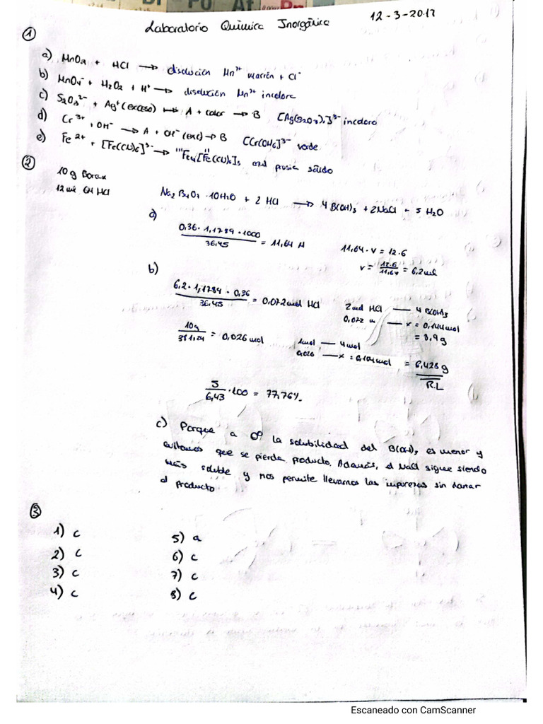 Exámenes lab ino | PDF