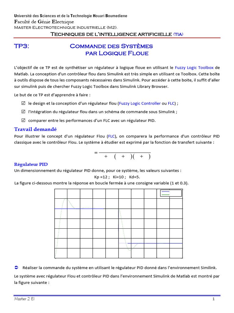 TP3 Fuzzy Logic | PDF | Logique floue | Informatique