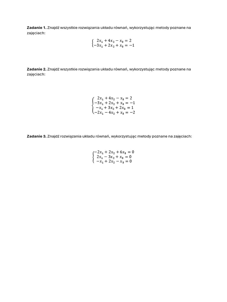 Praca Domowa 3 | PDF