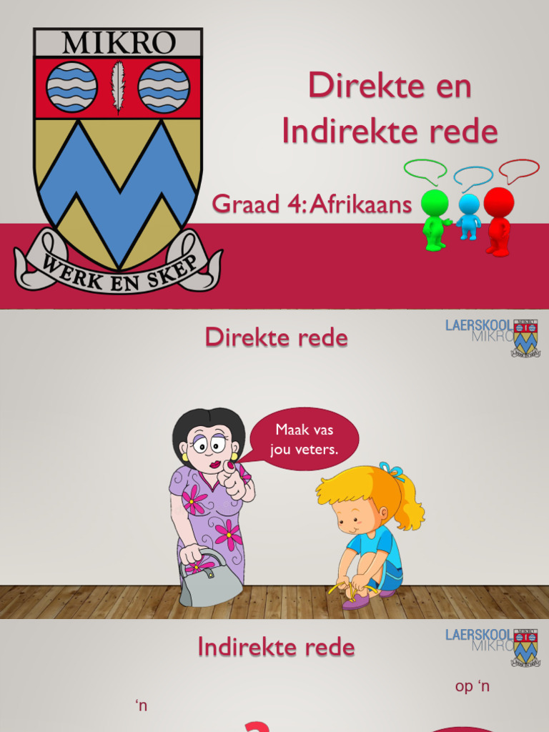 2 Direkte en Indirekte Rede | PDF