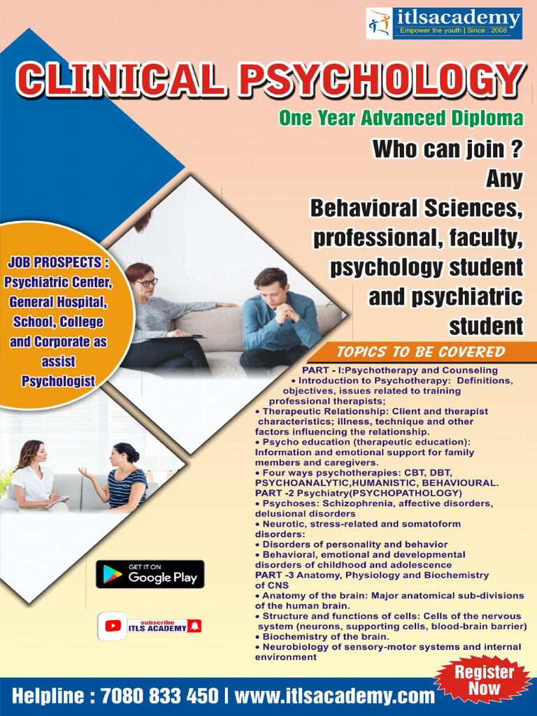 25 Clinical Psychology | PDF