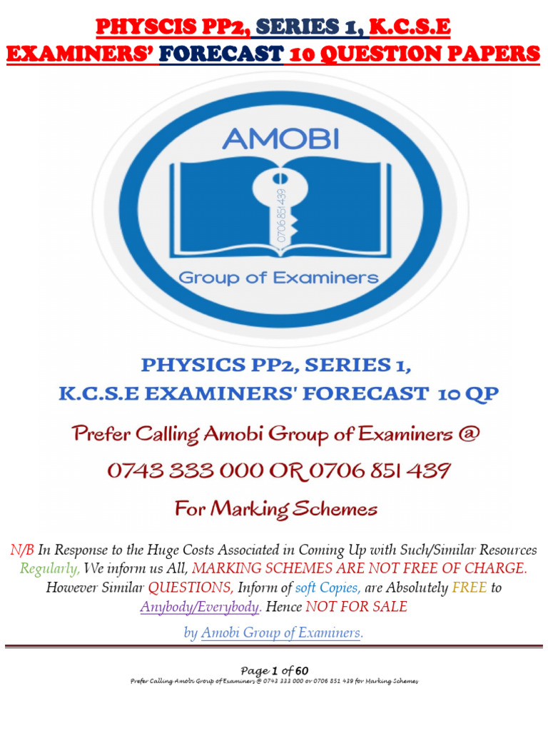 PHY PP2 S1 KEF 10-QP | PDF | Electromagnetic Radiation | Photoelectric Effect