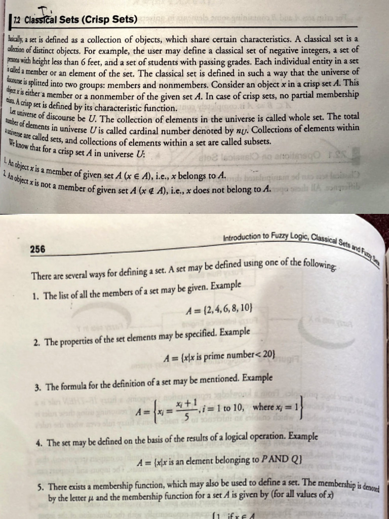 Unit 4 (Fuzzy Set Theory ) | PDF