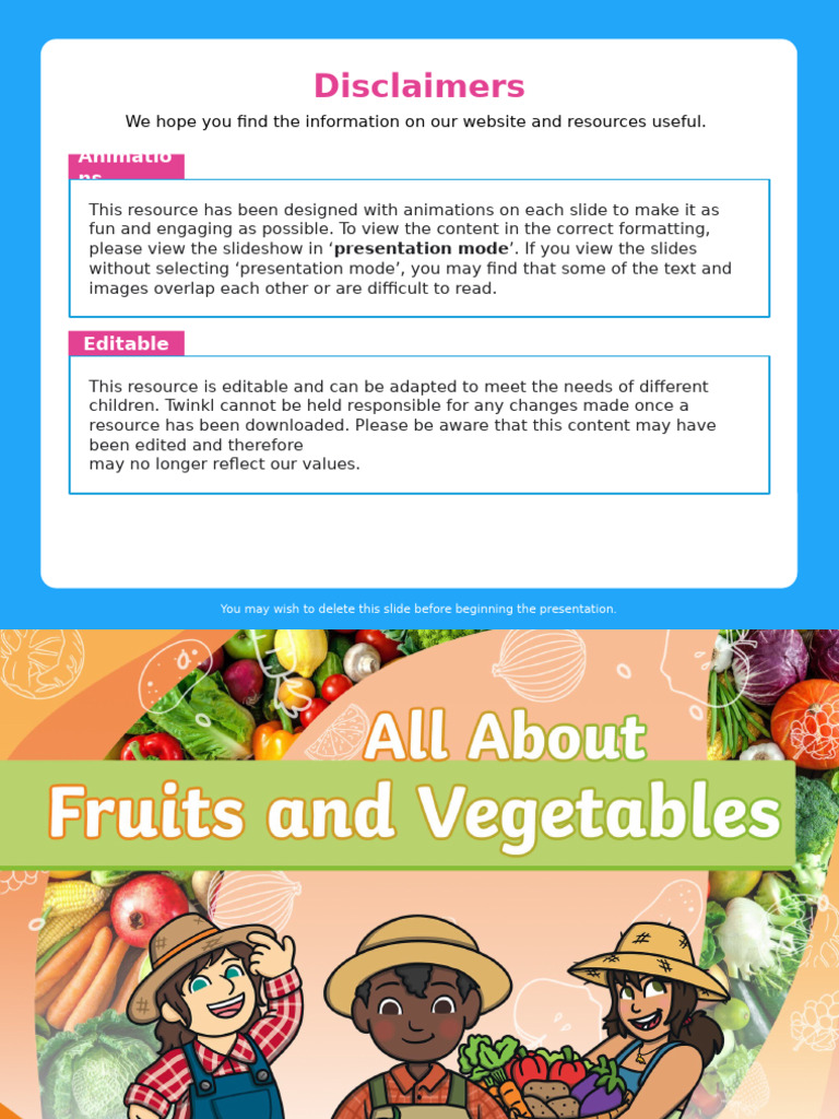 Fun Facts About Fruits and Vegetables | PDF | Grape | Vegetables