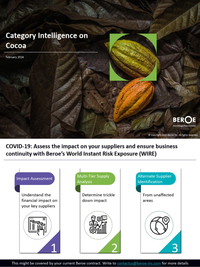 Cocoa | PDF | Cocoa Bean | Chocolate