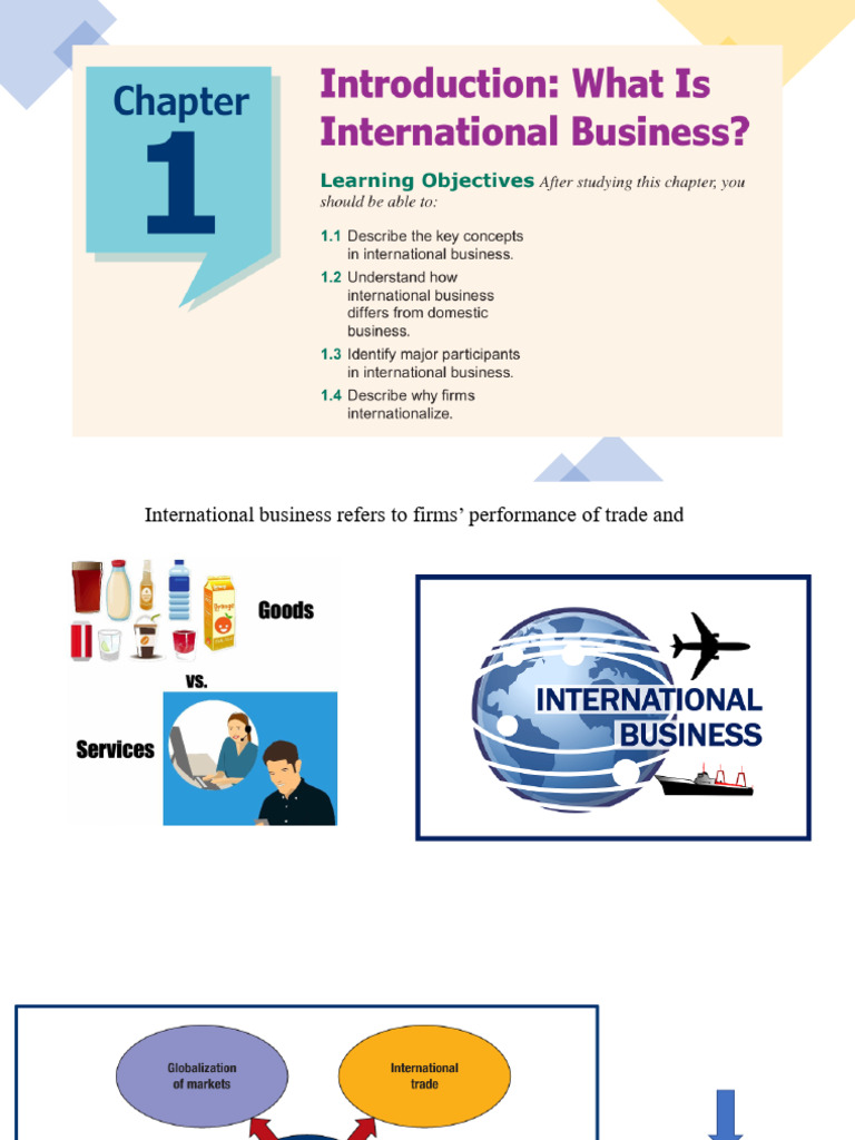 Chapter 1 (Introduction - What Is International Business) | PDF | Gross ...