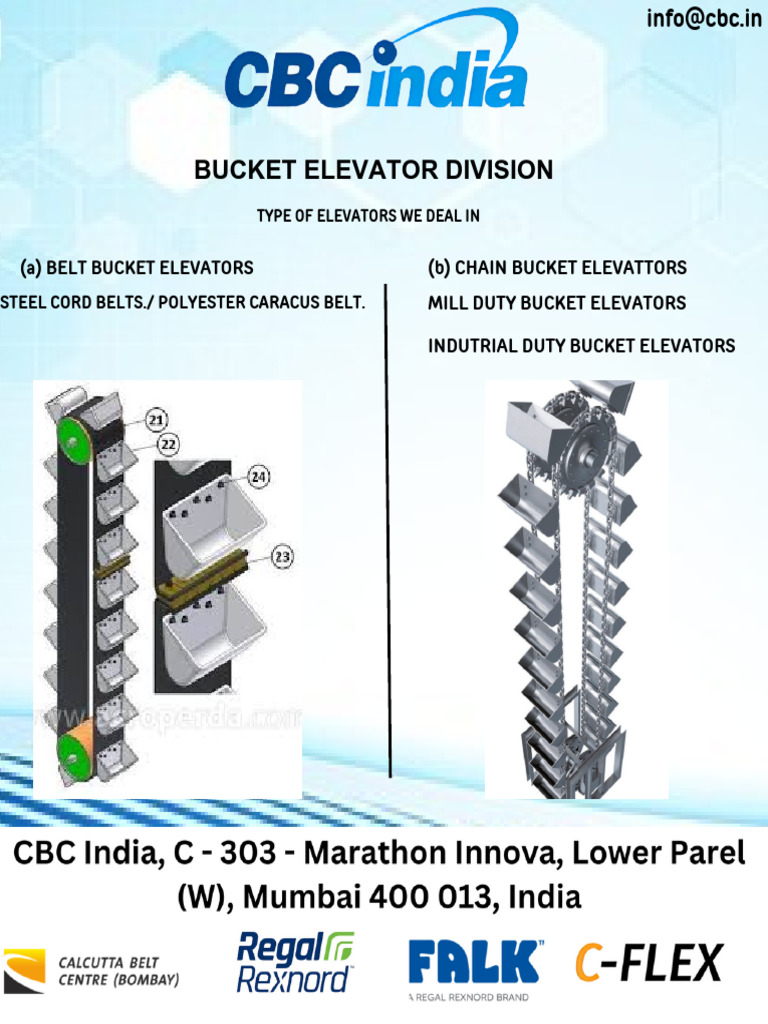 Bucket Chain & Elevator | PDF