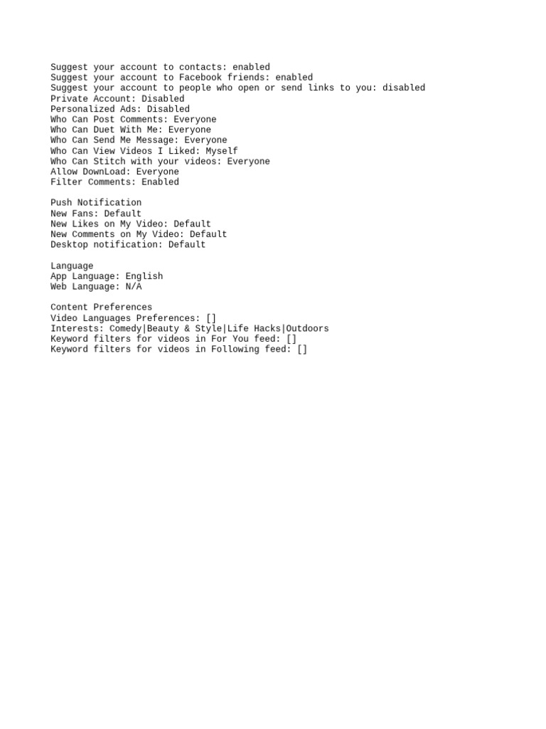 Social Media Account Privacy Settings | PDF