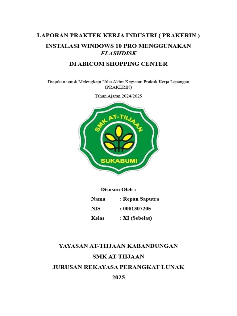 Laporan Baru Repan Print a4 | PDF