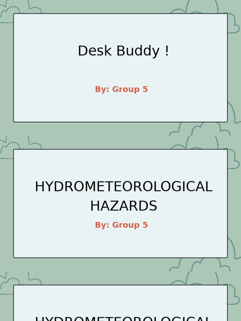 Hydrometeorological Hazards | PDF