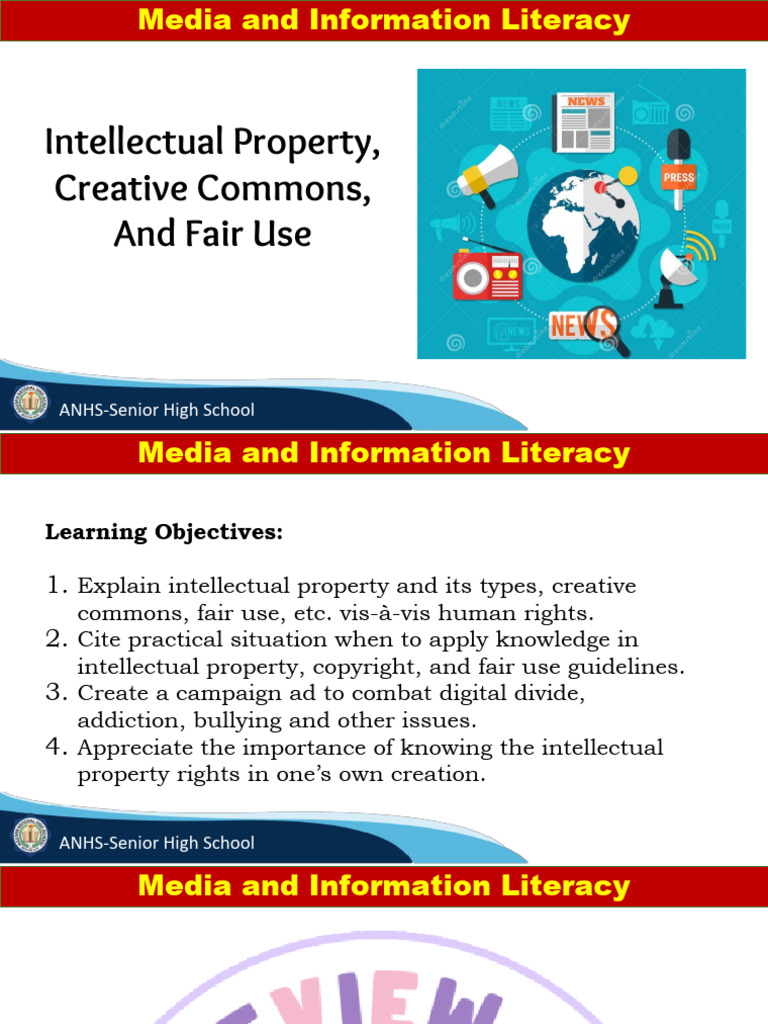 7 Intellectual Property Copyright and Fair Use | PDF | Patent ...