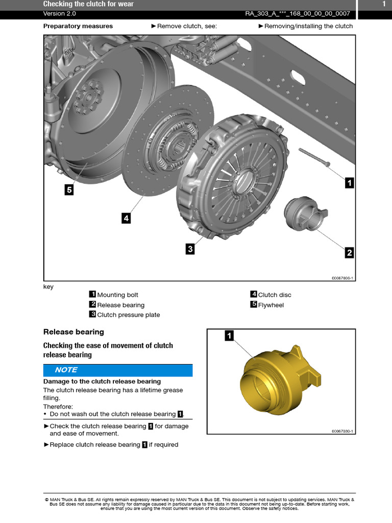 Checking+the+clutch+for+wear V2.0 | PDF | Clutch | Wear