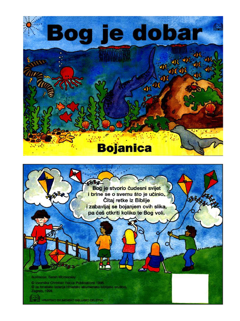 Bojanka Bog je dobar | PDF