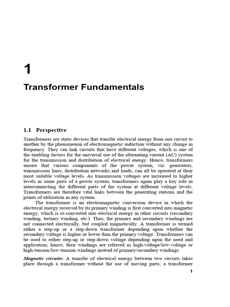 Transformer Design | PDF
