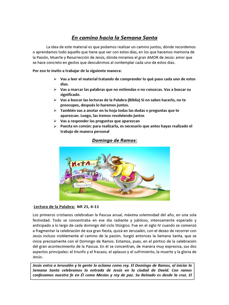 Imprimir | PDF | Pascua de Resurrección | Jesús