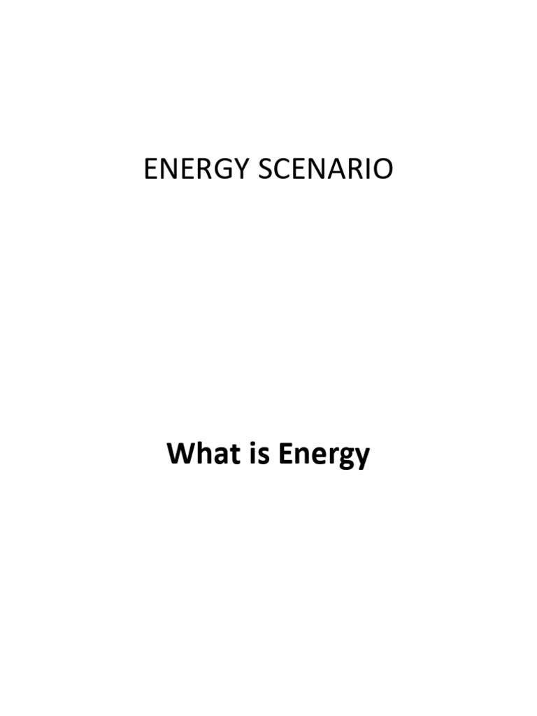 Energy 2 | PDF