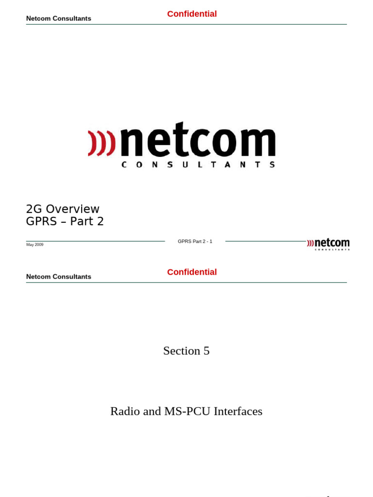2G Overview - GPRS part 2 | PDF | General Packet Radio Service ...