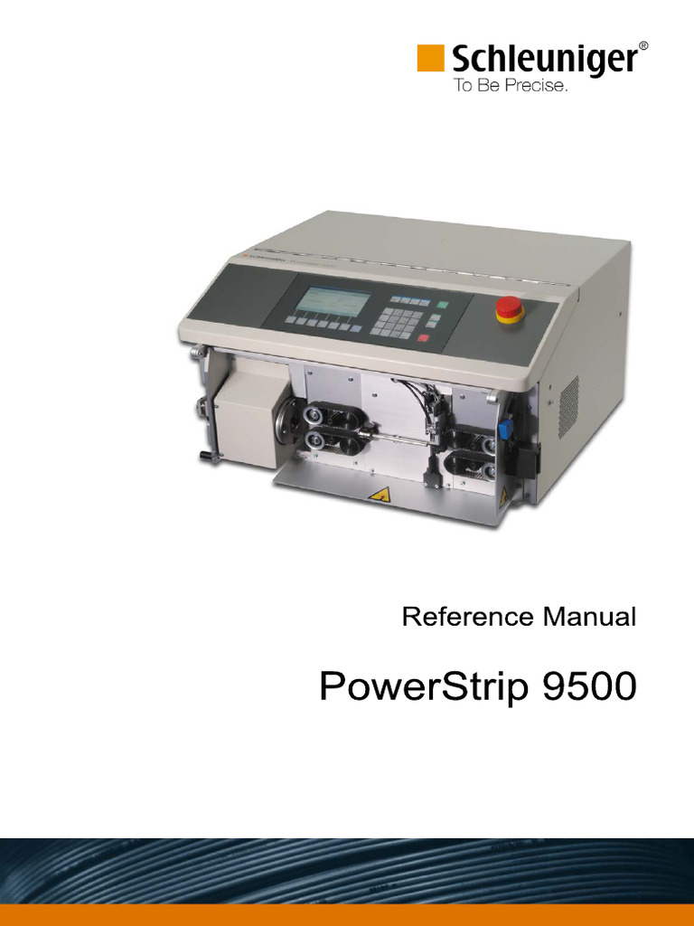 Automatic Cut & Strip Machine Manual | PDF | Switch | Data Compression