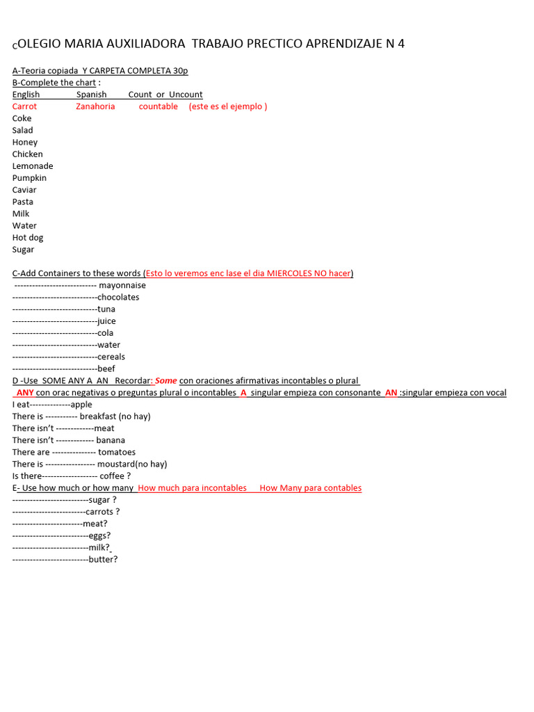 Practical Learning: Countable vs Uncountable | PDF