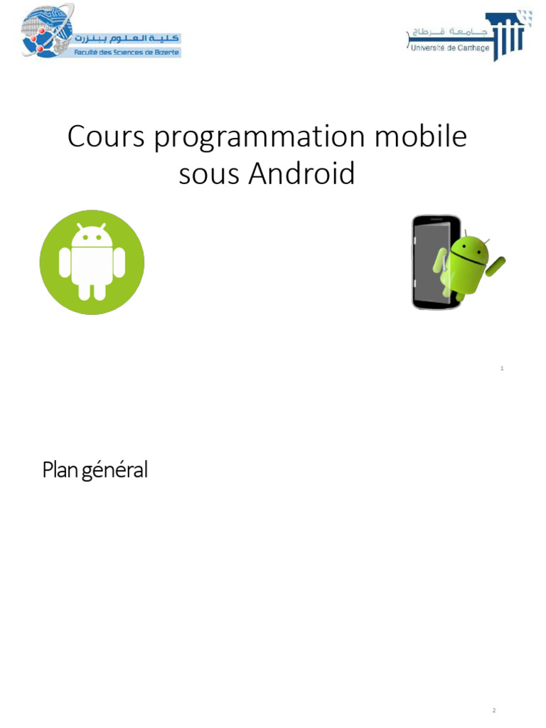 partie 1 android | PDF | Android (Système d'exploitation) | Génie logiciel