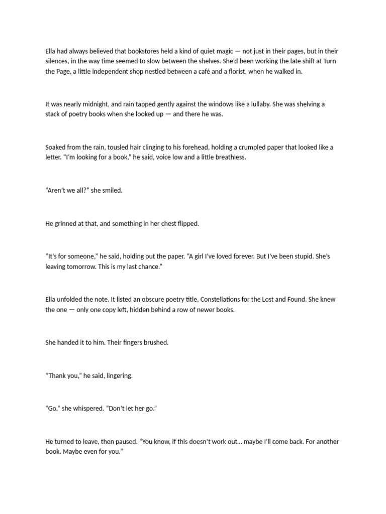 Midnight Encounters at the Bookstore | PDF