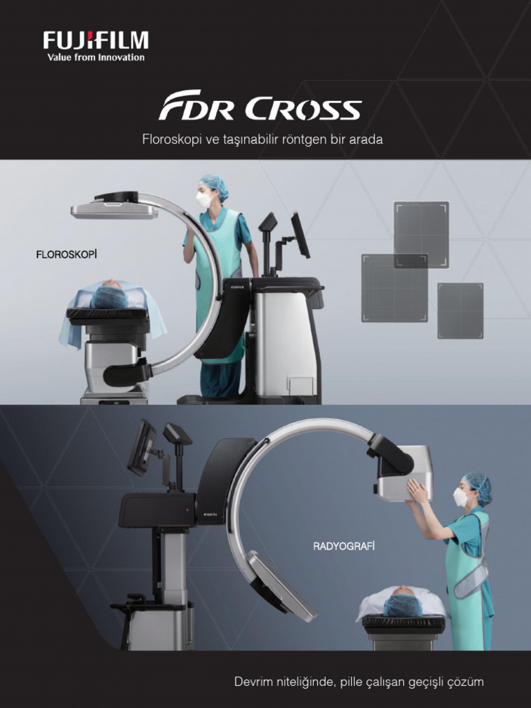 FDR Cross C Kollu Floroskopi Tasinabilir Rontgen Sistemi | PDF