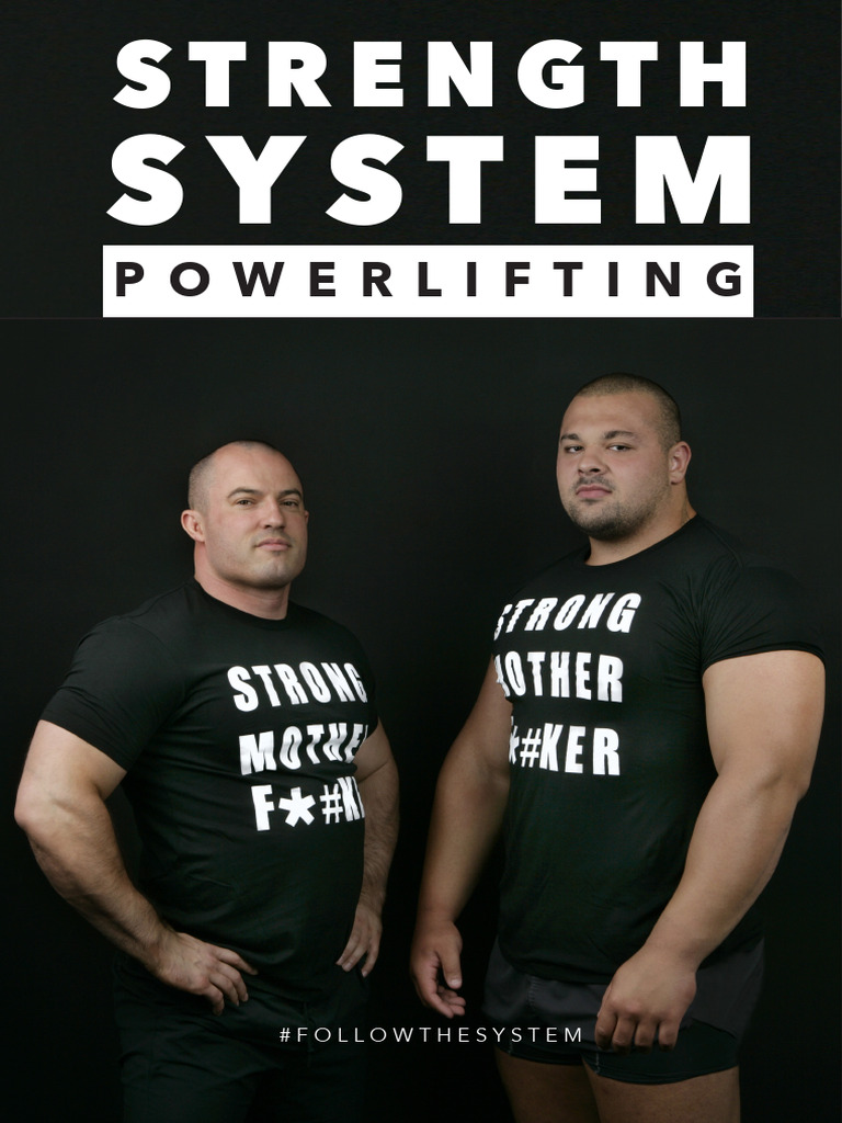 Strength System Powerlifting Program | PDF | Weight | Management Of Obesity