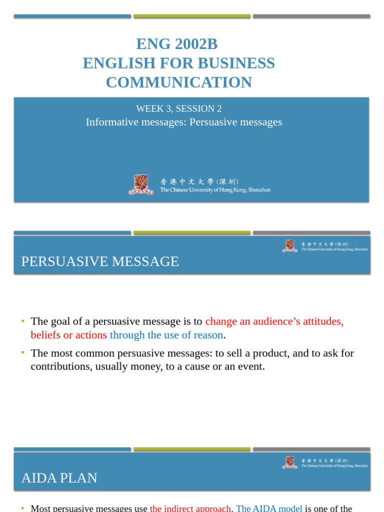 Crafting Effective Persuasive Messages | PDF | Fundraising | Persuasion