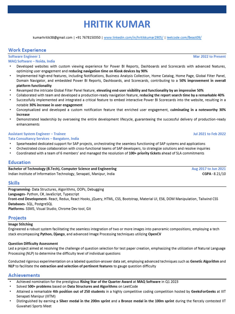 Cv cover for data engineer | PDF | Computing | Information Technology