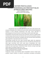 Pengendalian Penyakit Blas pada Padi | PDF