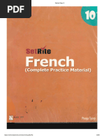 Setrite Class 10 French Solutions | PDF