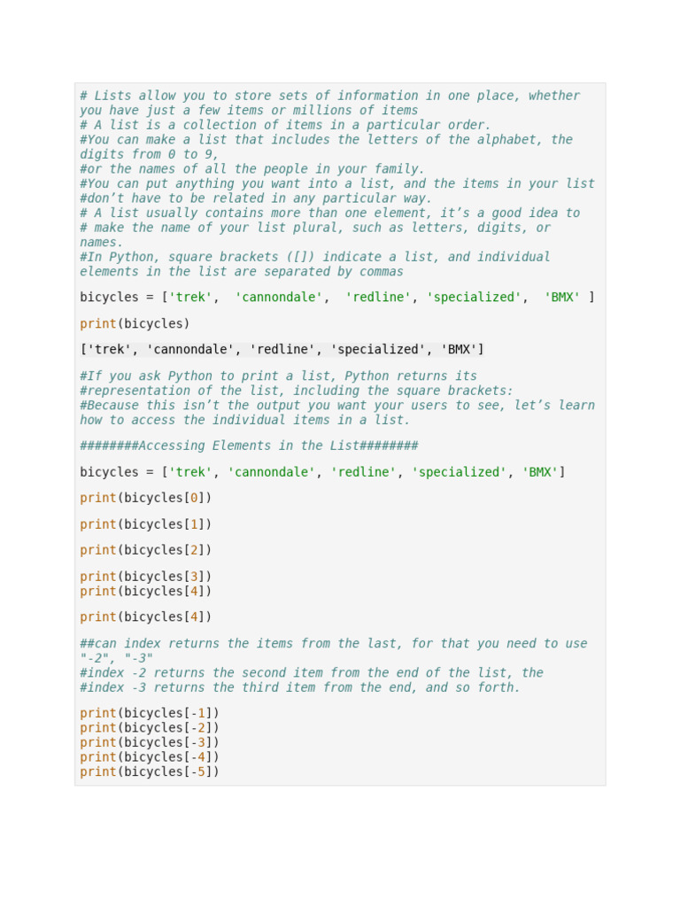 vertopal.com_Lists Basics | PDF | Motorcycle | Computer Programming