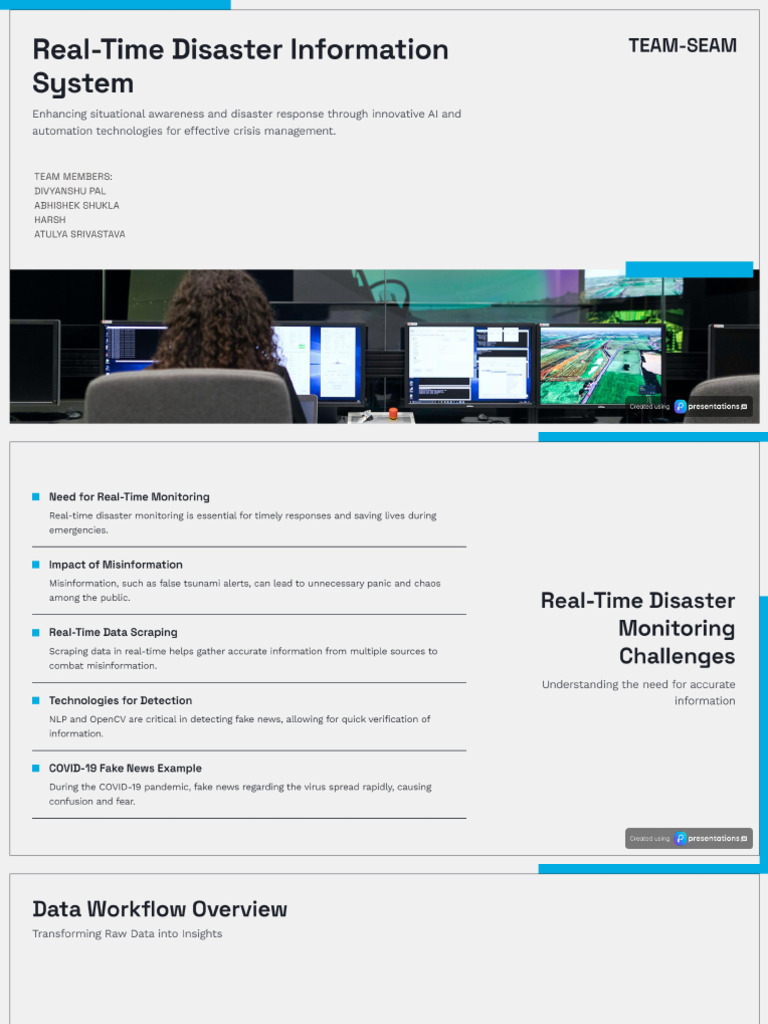 Real-Time Disaster Information Aggregation System | PDF