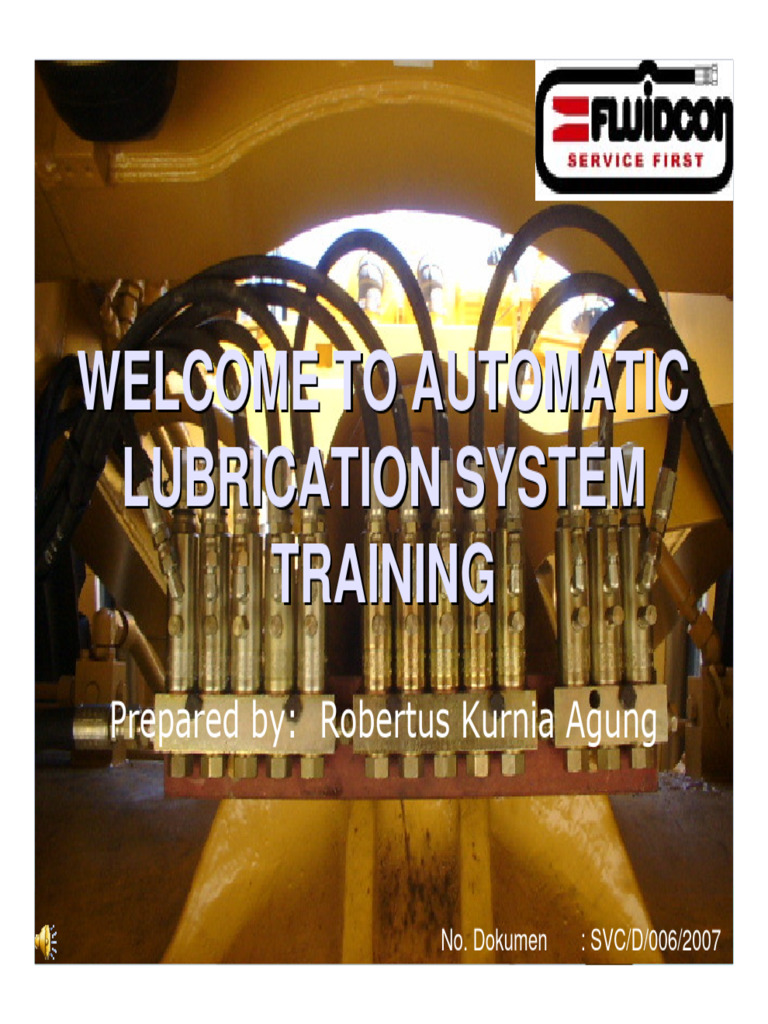 Microsoft PowerPoint - AUTOLUBE MODUL | PDF | Pump | Lubricant