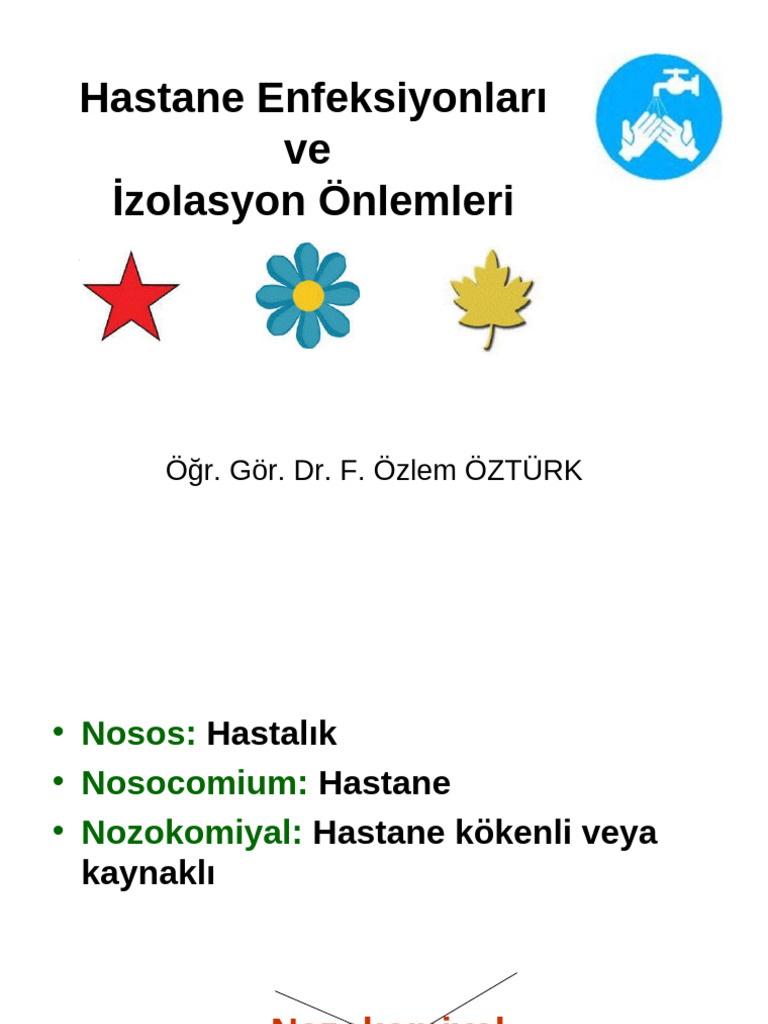 4 2019 Hastane EnfeksiyonlarÄ± ve Ä°zolasyon Ã nlemleri | PDF