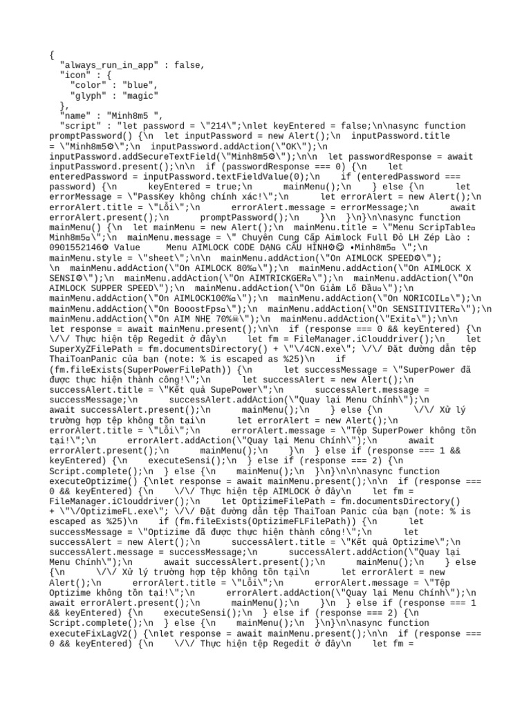 Minh8m5? Scriptable | PDF