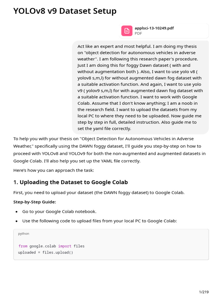 YOLOv8 v9 Dataset Setup 1 | PDF | Zip (File Format) | Computer File