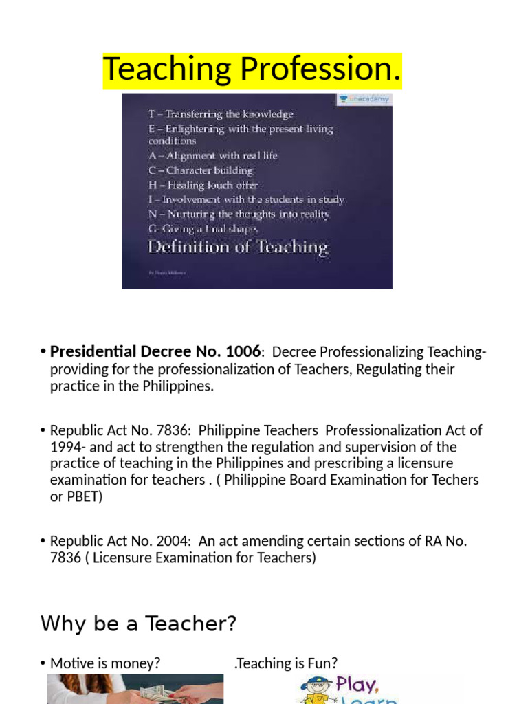 Teaching-Profession | PDF