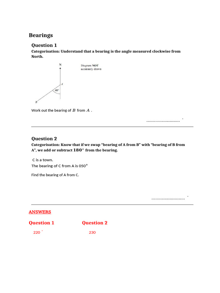 Bearings ws2 | PDF
