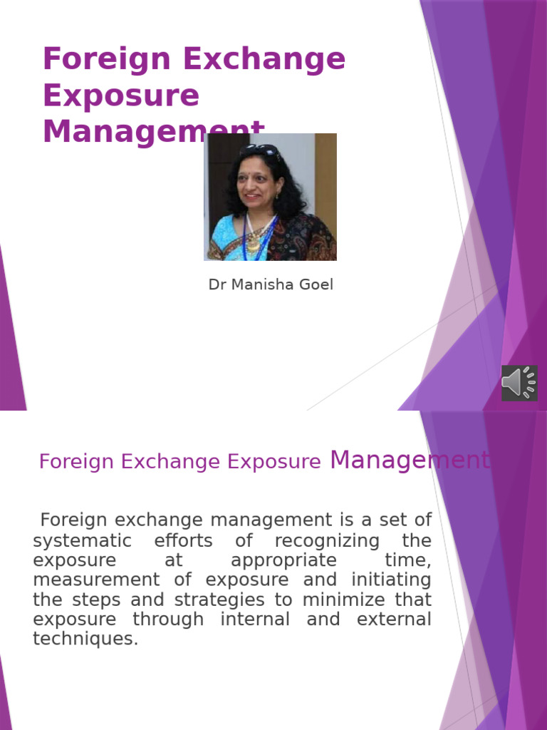 Foreign Exchange Risk Management | PDF | Financial Risk | Hedge (Finance)