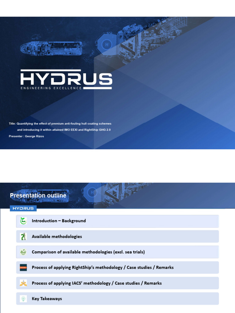 Hydrus-Intercargo-Low-friction Coatings Presentation | PDF | Net ...