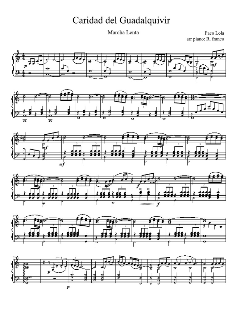 Caridad Del Guadalquivir | PDF